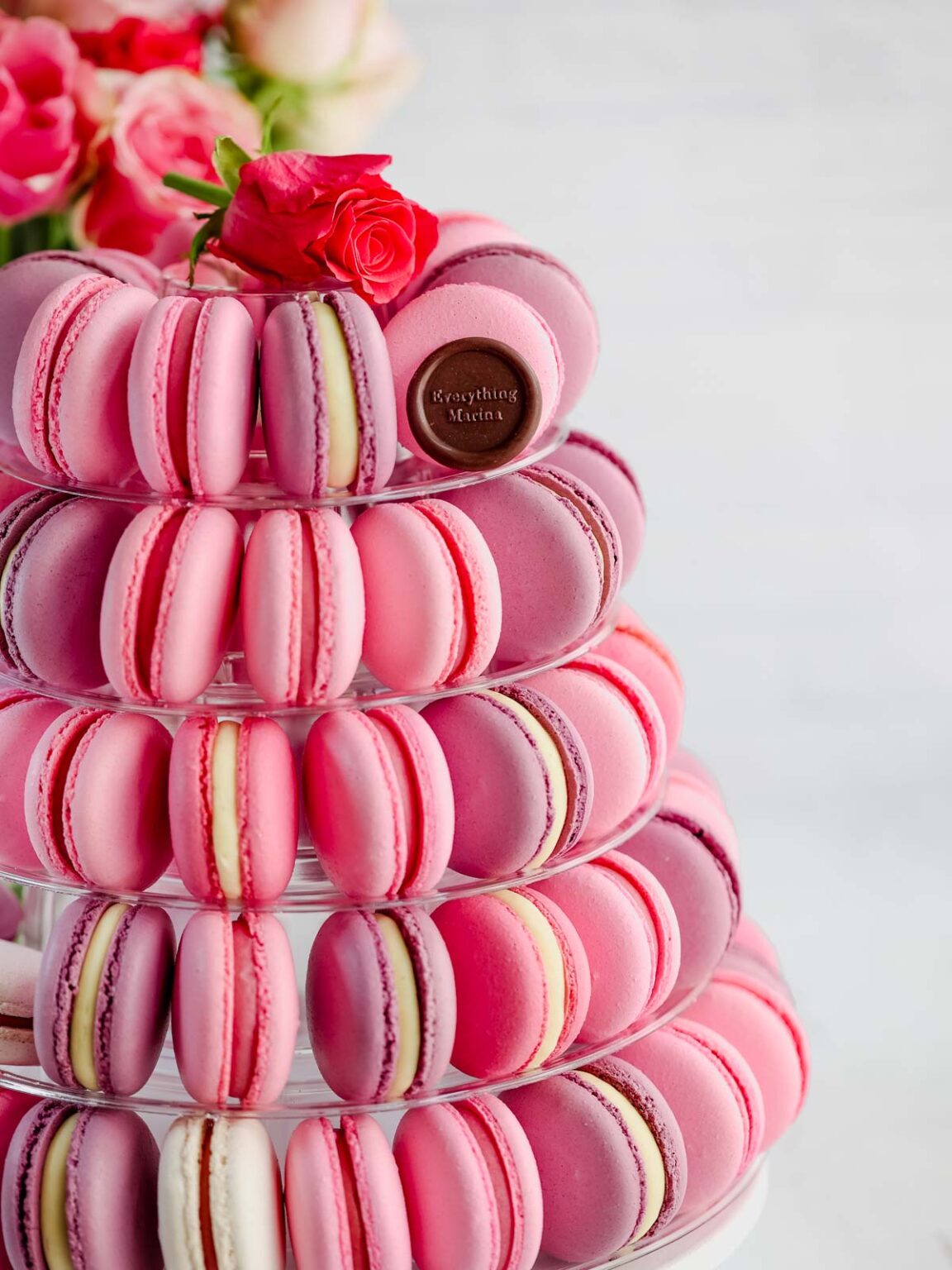 Italian Meringue Macarons Shells - Everything Marina