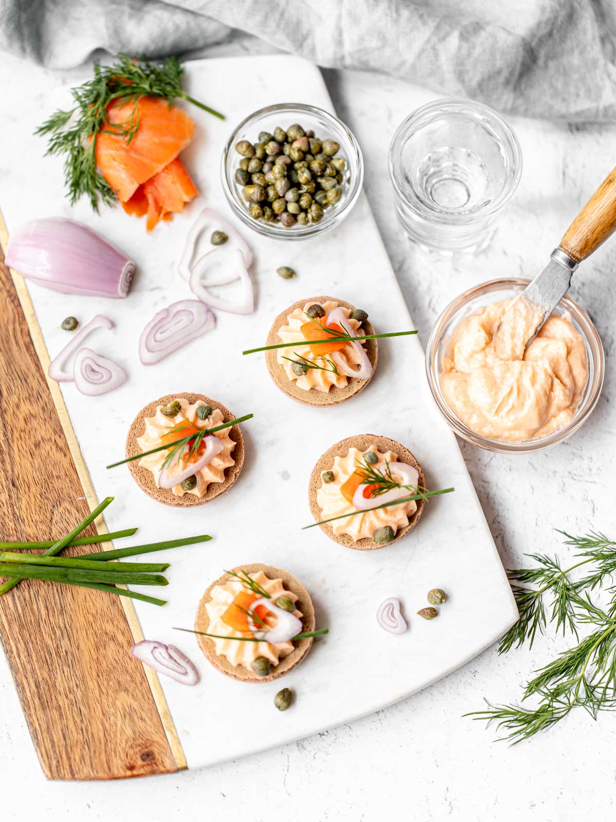 Smoked Salmon Macarons - Everything Marina