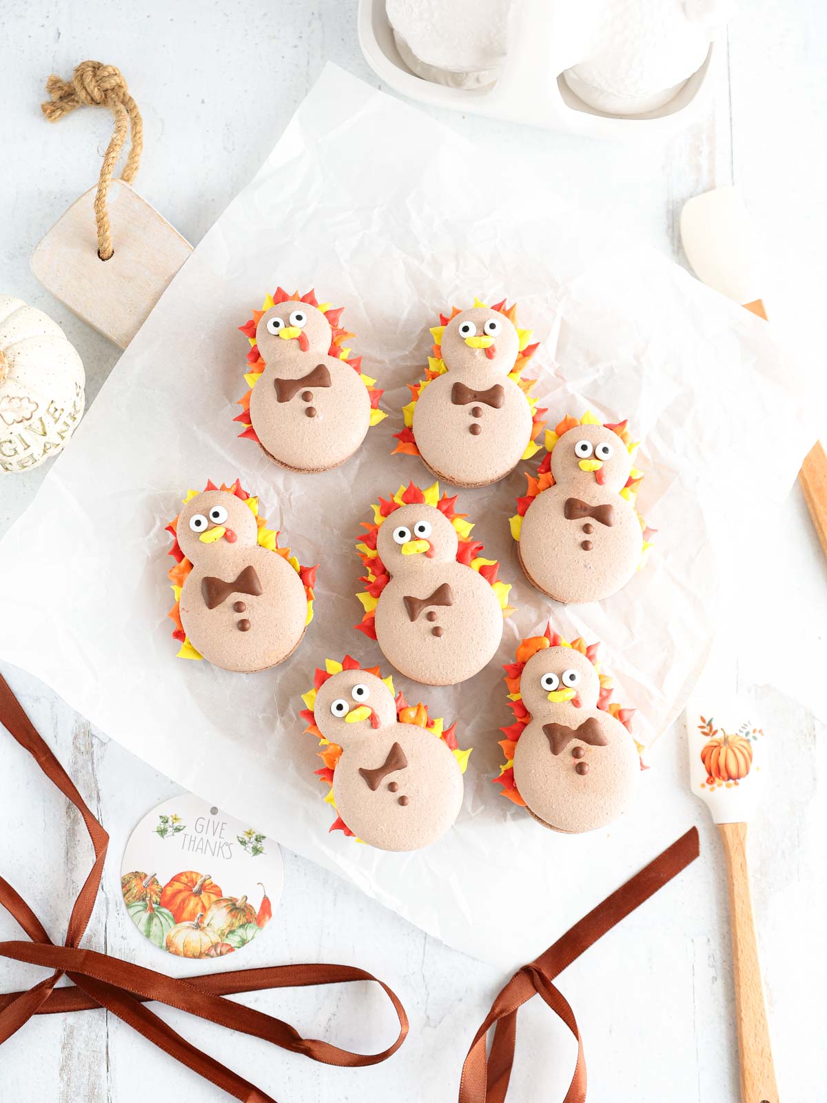 Turkey Macarons - Everything Marina